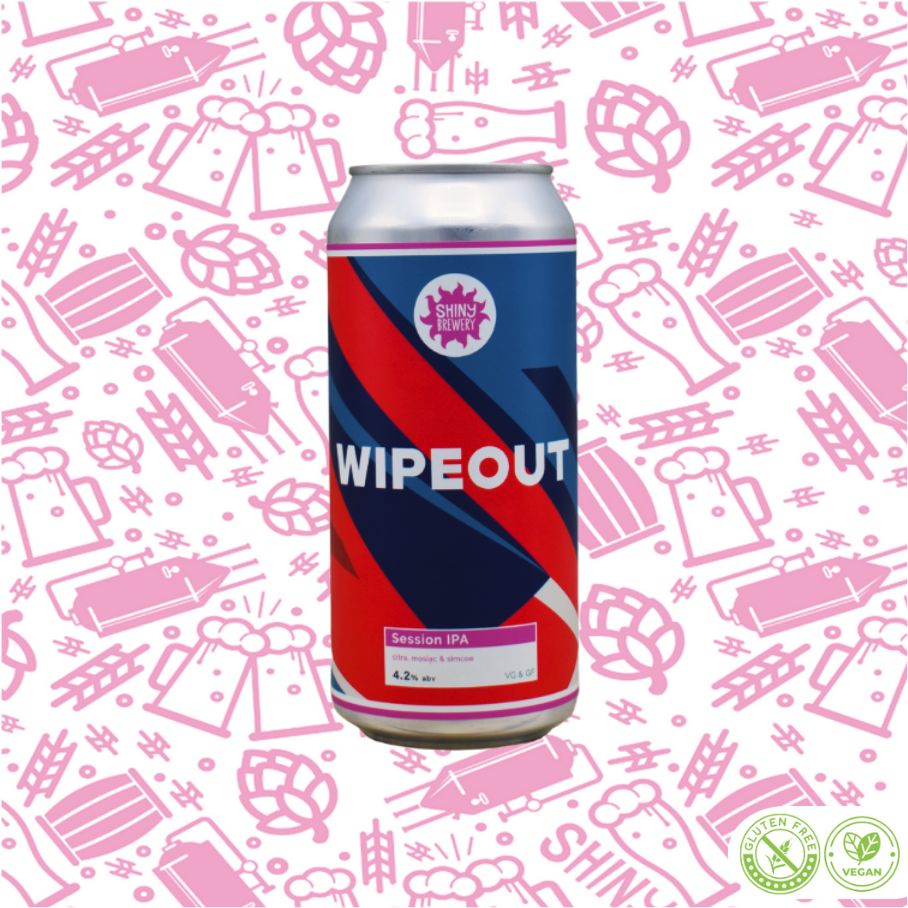 Shiny - Wipeout Session IPA 4.2% (GF) – Shiny Brewery